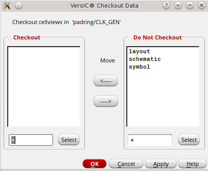 VersIC user interface