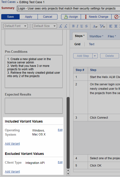 Helix ALM Manual Test Case Management Best Practices