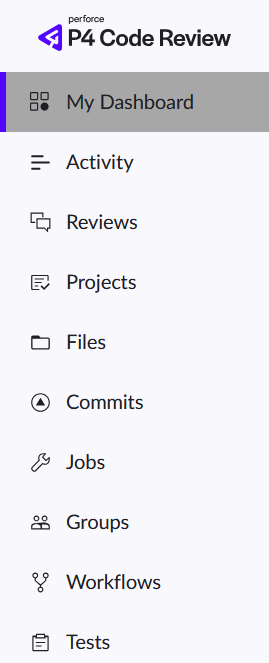 Menu quick reference