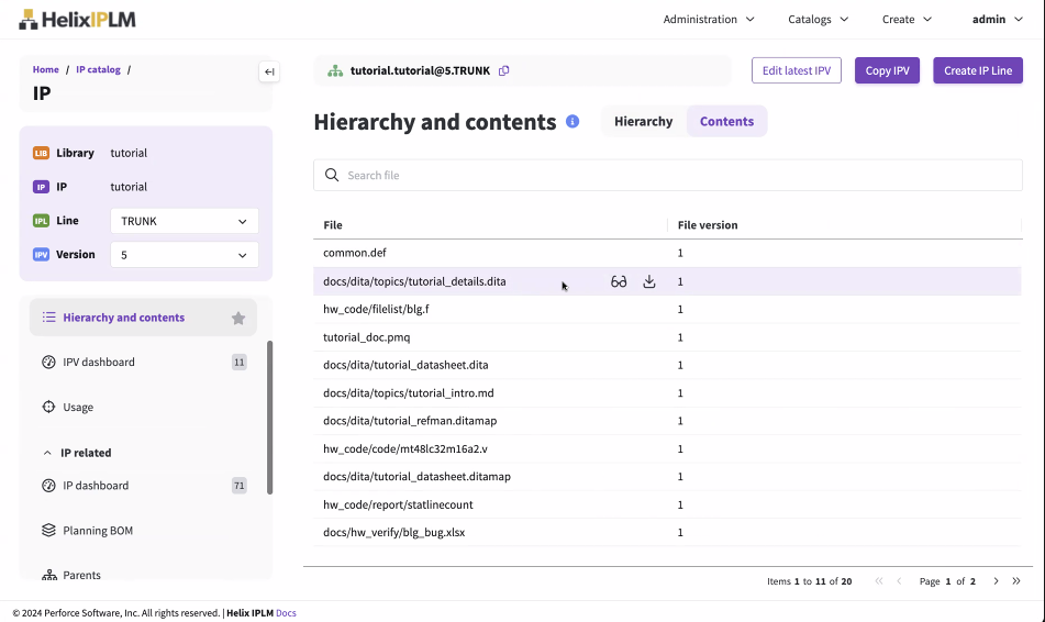 IP Versions (Releases)