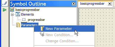 Transforming symbols using parameters